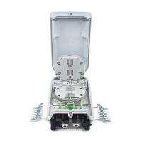 China Indoor Wall Mounting Fiber Optic Distribution Box 8 Cores Waterproof IP55 for sale