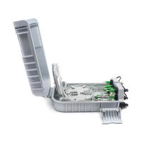 China Indoor Wall Mounting Fiber Optic Distribution Box 8 Cores Waterproof IP55 for sale