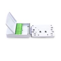 China FTTH 8 Ports optical fiber distribution box Plastic for sale