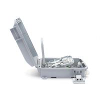 China 12 Ports Mini SC Optical Fiber Termination Box Flip-up cover For FTTx FTTA System for sale