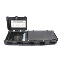 China Non-flame retardant Fiber Optic Termination Box ABS 16 Cores Protection Level (IP68) for sale