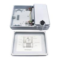 China 16 Ports White ABS PC Fiber Optic Distribution Unit For Broadband Access for sale
