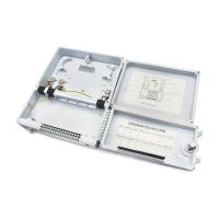 China 16 Ports White ABS PC Fiber Optic Distribution Unit For Broadband Access for sale