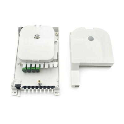 China 8 Core White SC Fiber Optic Distribution Box for High-Density Data Centers for sale