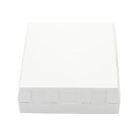 China 4 Ports Self Clip Fiber Optic Terminal Socket SC Adapters For Wall Mounted for sale