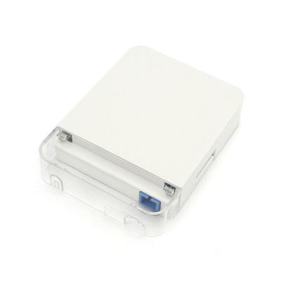 China Single Mode Fiber Optic Terminal Socket Duplex Indoor Network FTTH for sale