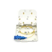 China Single Mode Fiber Optic Terminal Socket Duplex Indoor Network FTTH for sale