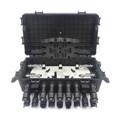 China 16F Outdoor Fiber Optic Cable Connection Box with TYCO Adapter For Metro Networks for sale