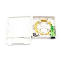 China FTTH 4 Cores Terminal Box Fiber Optic Indoor Optical Cables Floor Standing for sale