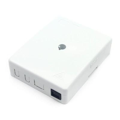 China White Indoor Fiber Wall Socket Outlet Optical Cable Wall Socket for sale
