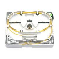 China White Indoor Fiber Wall Socket Outlet Optical Cable Wall Socket for sale