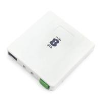 China 2 Cores 4 Cores Fiber Optic Terminal Socket ABS Plastic For FTTH for sale