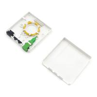 China 2 Cores 4 Cores Fiber Optic Terminal Socket ABS Plastic For FTTH for sale