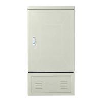 China 96F 144F 288F Outdoor SMC Fiber Optic Cross Cabinet for sale