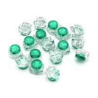 China Gel Filled Green  Butt Connector Terminals Clear Plastic Case for sale