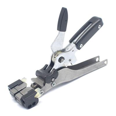 China Black Thermoplastic Butt Connector Crimper Cable Crimper Tool For Bule Picabond Connectors for sale