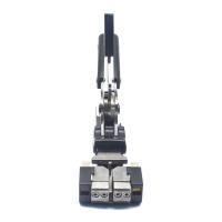 China Black Thermoplastic Butt Connector Crimper Cable Crimper Tool For Bule Picabond Connectors for sale