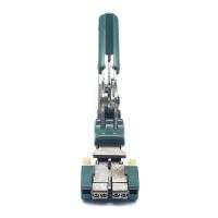 China Green Butt Connector Crimper Terminal For Red Purple Picabond Connector for sale