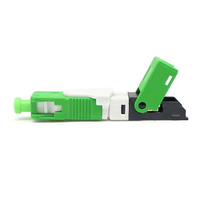 China Pre-embeded SC/APC Fiber Optic Field Assembly Connector for sale