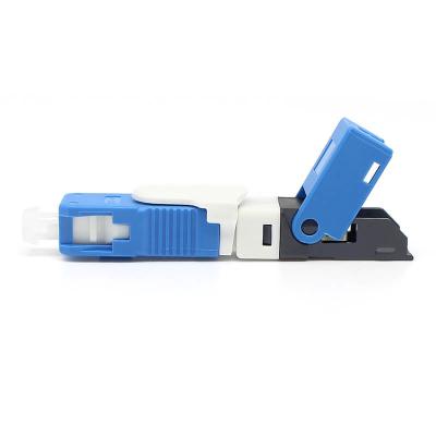 China Singlemode SC UPC Fiber Optic Field Assembly Connector for sale