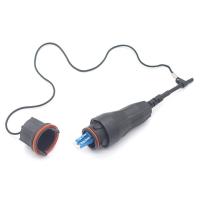 China FTTA MM Waterproof Fiber Optic Connector SM Duplex LC UPC FLX for sale