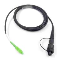 China Waterproof Mini Sc Fiber Connector For FTTA Patch Cord 5.0mm for sale