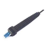 China SM MM Waterproof Fiber Optic Connector Duplex LC UPC NSN Boot for sale