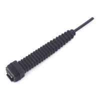 China SM MM Waterproof Fiber Optic Connector Duplex LC UPC NSN Boot for sale