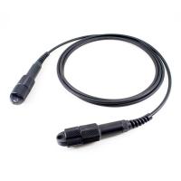 China ZET Duplex LC UPC PDLC Fiber Optic Waterproof Reinforced Connector for sale