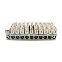 China PBT 100 Pair KRONE LSA Module For Cross Cabinet Telecom Connector for sale