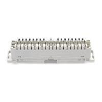China Phosphor Bronze 10 Pair Krone Module ABS 0.5um 1.25um 5um Silver Plating for sale