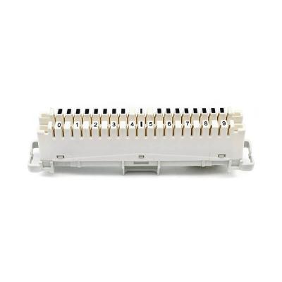 China ABS Secure KRONE LSA Module Back Mount 40-75 N Insertion Force for sale