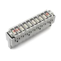 China ABS PBT Terminal Block Interface Modules For 3 Pole Gas Tube Arrester for sale
