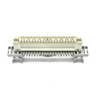 China 10 Pair KRONE LSA Module LSA PLUS NT Module PBT For Telecommunication Distributors for sale