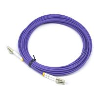 China LSZH DX Fibre Patch Leads Custom Fiber Optic Patch Cables Multimode for sale