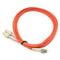 China High-Performance Duplex Fiber Optic Patch Cord LC PC to SC PC for sale
