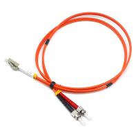 China OM1 Fiber Optic Patch Cord FTTH CE Certificated APC Single Mode for sale