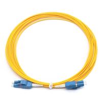 China Duplex LC UPC to LC UPC Fiber Optic Patch Cord for Single Mode Uniboot for sale