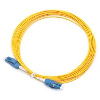 China Duplex LC UPC to LC UPC Fiber Optic Patch Cord for Single Mode Uniboot for sale