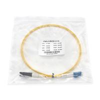 China Single Mode Fiber Optic Patch Cord with PVC Duplex LC UPC to VF45 for Fiber Broad Band Solutions for sale