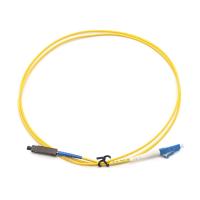 China LSZH PVC Om4 Patch Cable Multimode Fibre Patch Leads 0.9mm 2.0mm 3.0mm for sale
