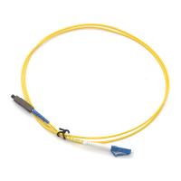 China LSZH PVC Om4 Patch Cable Multimode Fibre Patch Leads 0.9mm 2.0mm 3.0mm for sale