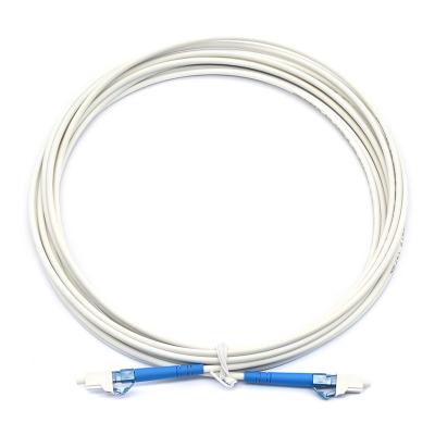 China White Telecom Fiber Jumper Cables MU UPC To MU UPC SM CE Certificated for sale
