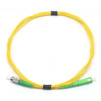 China FC APC to SC APC Fiber Optic Patch Cord SX SM G657a2 2.0MM for sale