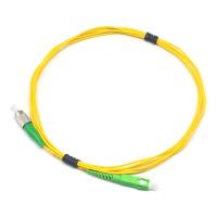 China FC APC to SC APC Fiber Optic Patch Cord SX SM G657a2 2.0MM for sale