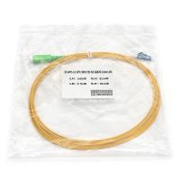 China Simplex 9/125µM St Fiber Patch Cable SC APC To LC UPC SM Fiber Broad Band Network for sale