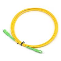 China Simplex Fiber patch cable SC APC to SC APC Single-mode For Data Center for sale