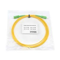 China Simplex Fiber patch cable SC APC to SC APC Single-mode For Data Center for sale