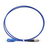 China Simplex Custom Fiber Patch Cables SC UPC To FC UPC SM Mode Type for sale