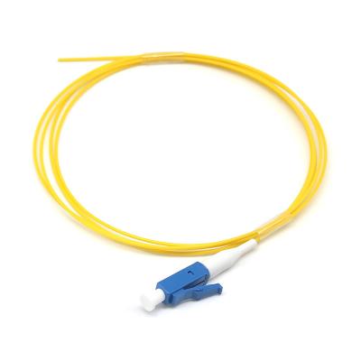 China LSZH LC UPC 0.9mm Fiber Optic Pigtail Assemblies for Various Fiber Types and Connector Options for sale